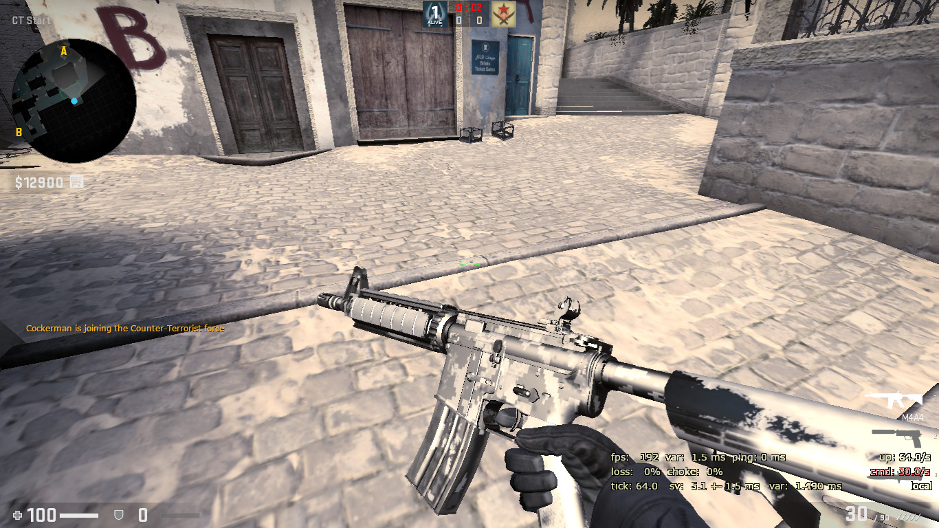M4A4 | Urban DDPAT Mod for Counter-Strike: Source Offensive | CS:SO Mods