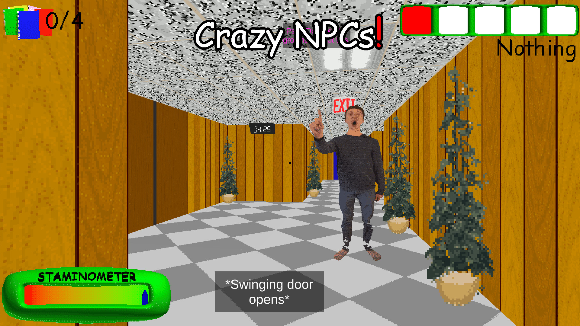 (0.10.X) BB+ Crazy NPC! Mod for Baldi's Basics | Baldi Mods
