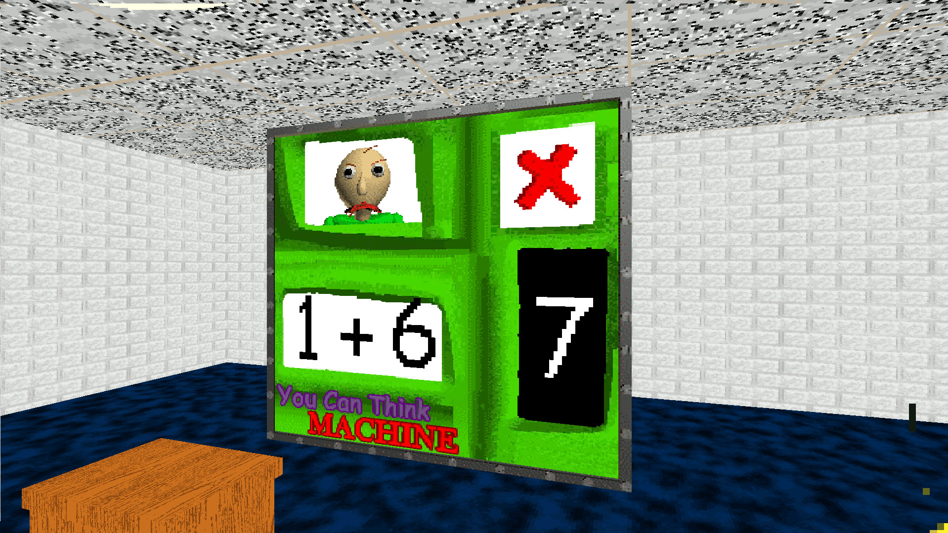 (0.12.X) You Can Think Machine! Mod for Baldi's Basics | Baldi Mods
