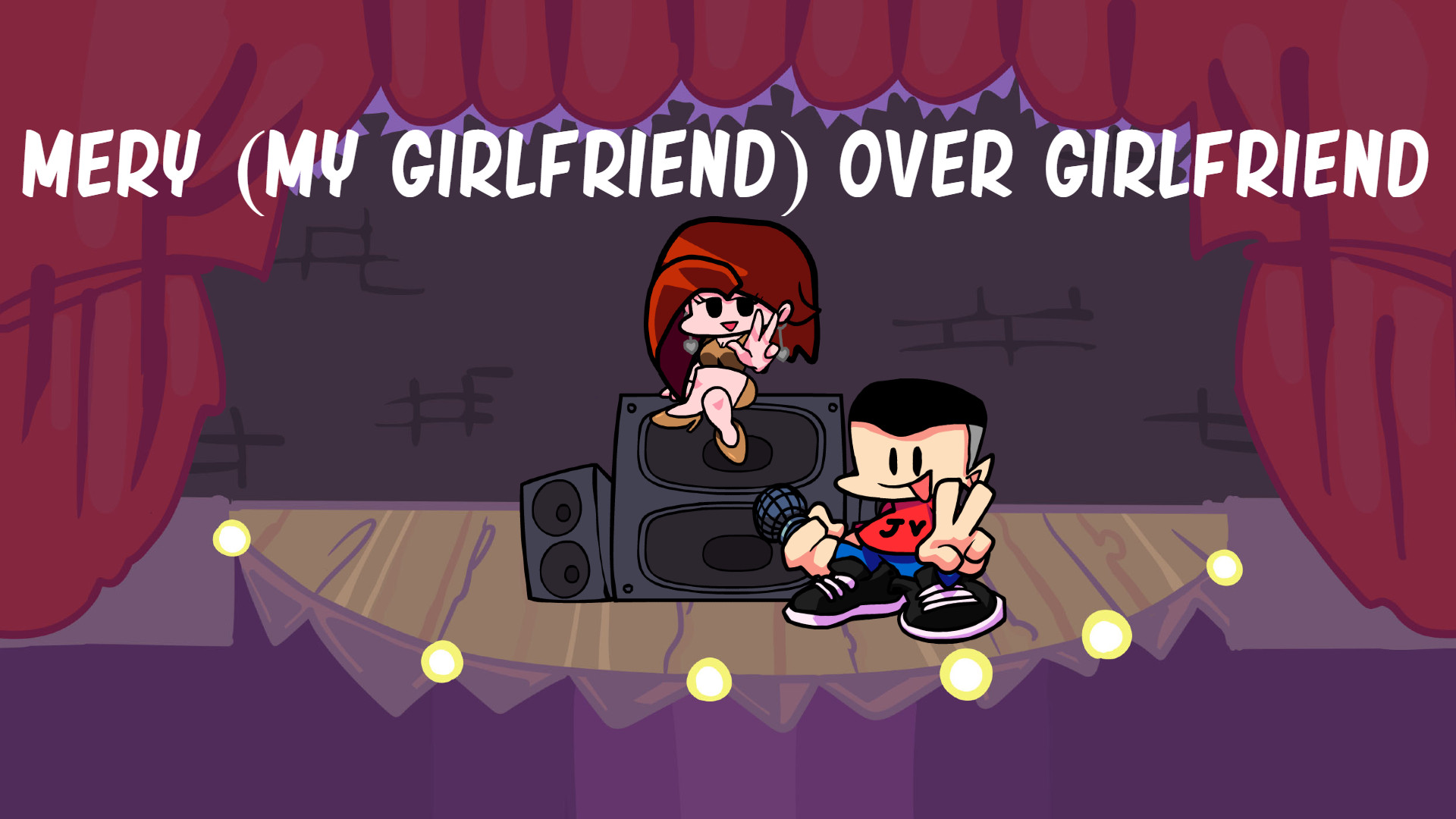Mery (My Girlfriend) over Girlfriend + FLA Mod for Friday Night Funkin ...