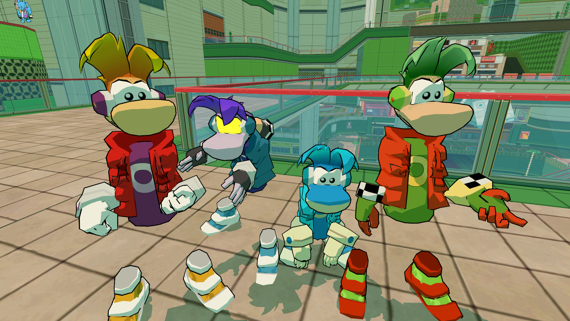 Rayman (Funkified) Mod for Bomb Rush Cyberfunk | BRC Mods