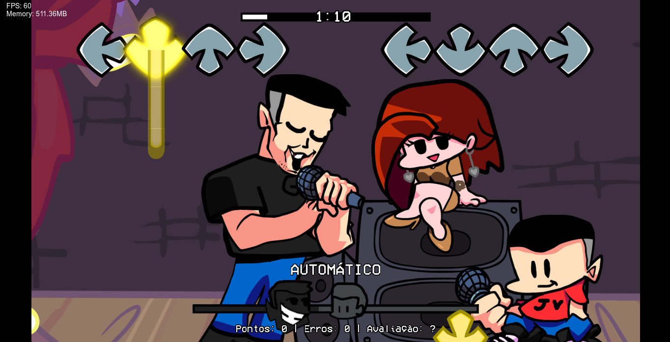 Gastão (My Father) over Daddy Dearest + FLA Mod for Friday Night Funkin ...