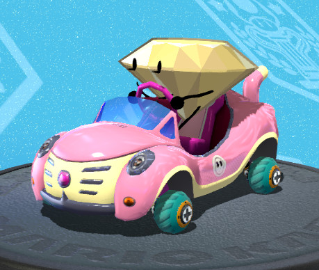 Ruby (+ sisters) over shy guy BFDI Mod for Mario Kart 8 Deluxe | MK8D Mods