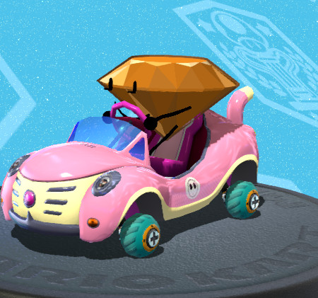 Ruby (+ sisters) over shy guy BFDI Mod for Mario Kart 8 Deluxe | MK8D Mods