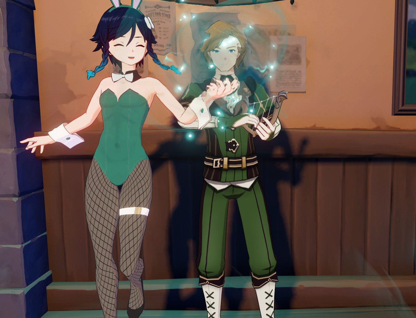 Anemo Bunny Venti Mod for Genshin Impact | GI Mods