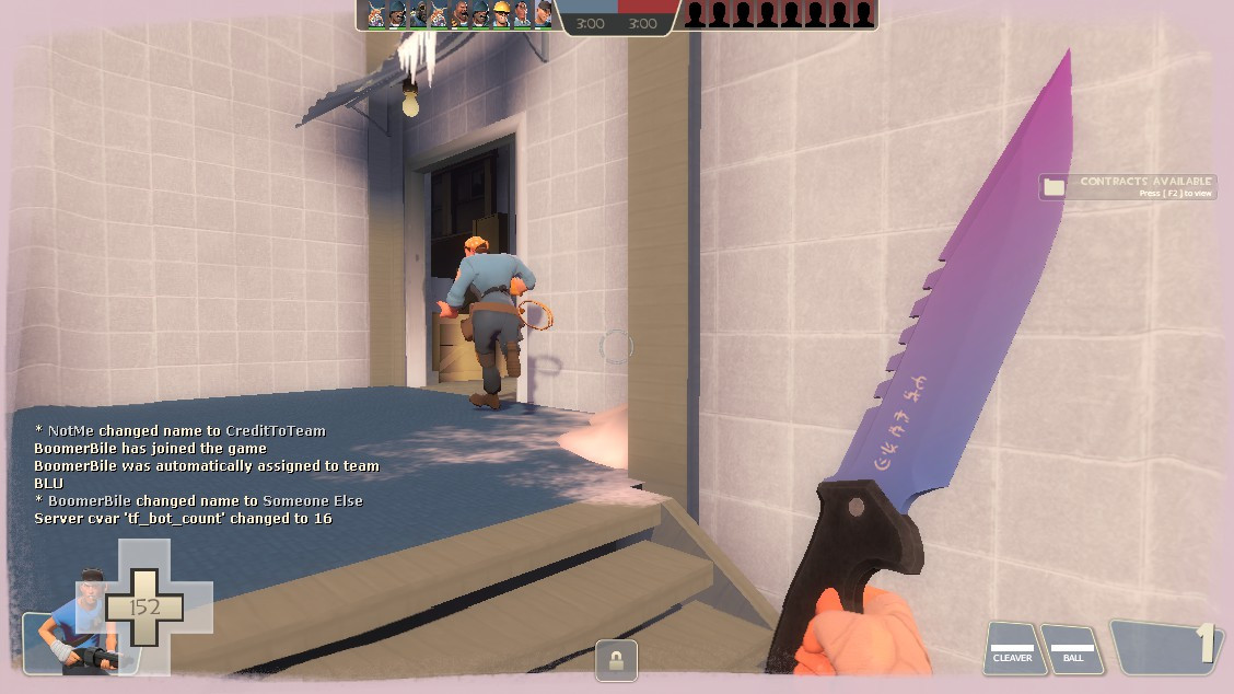 valorant knife Mod for Team Fortress 2 | TF2 Mods