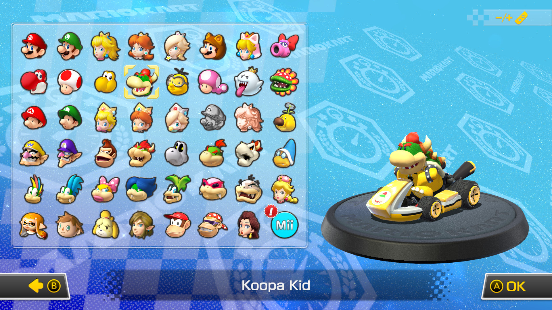 Koopa Kid Kart Classic Emblem And Glider Mod for Mario Kart 8 Deluxe ...