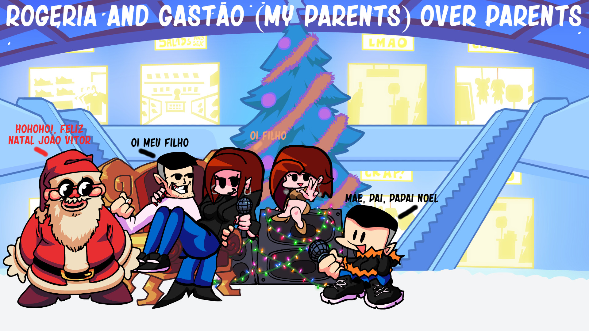 Rogeria And Gastão (My Parents) over Parents + FLA Mod for Friday Night ...