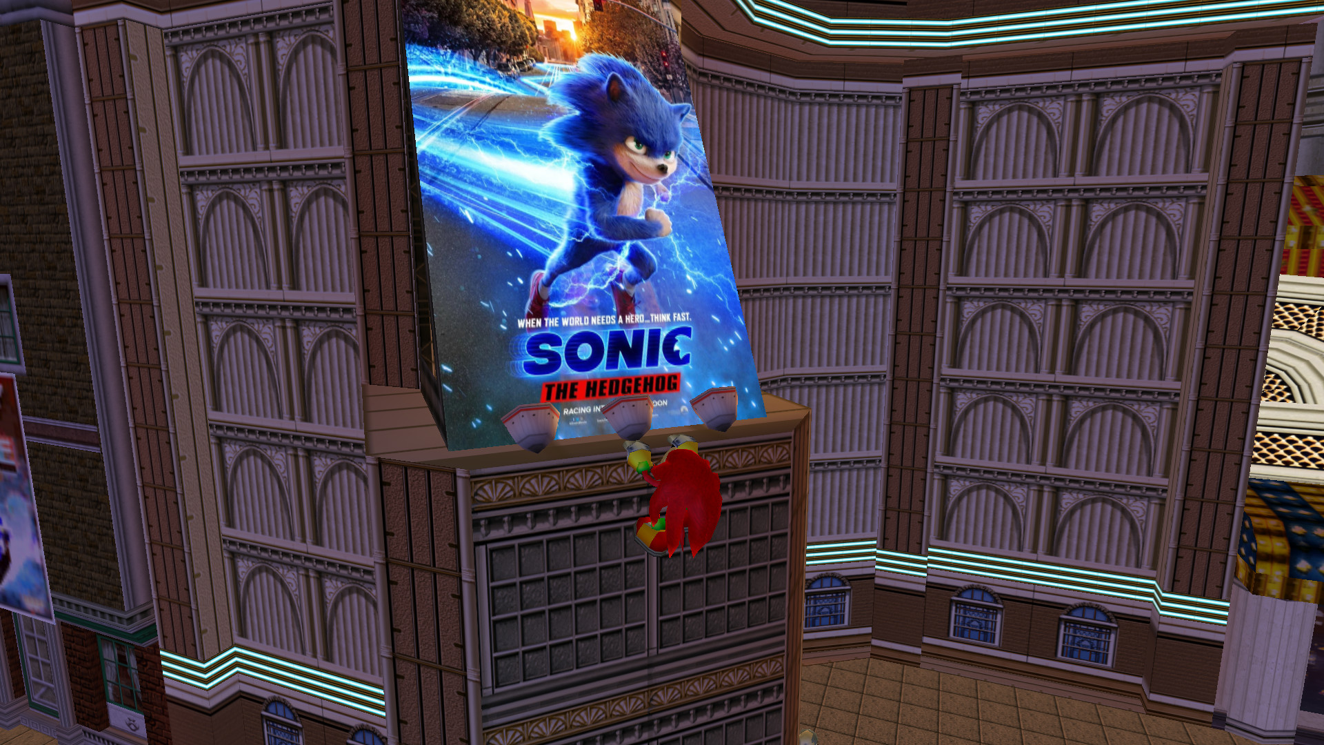 Selectable Sonic Movie 1,2,3 Posters & Knuckles Mod for Sonic Adventure ...