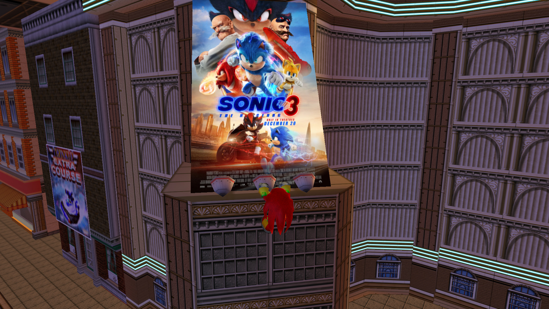 Selectable Sonic Movie 1,2,3 Posters & Knuckles Mod for Sonic Adventure ...