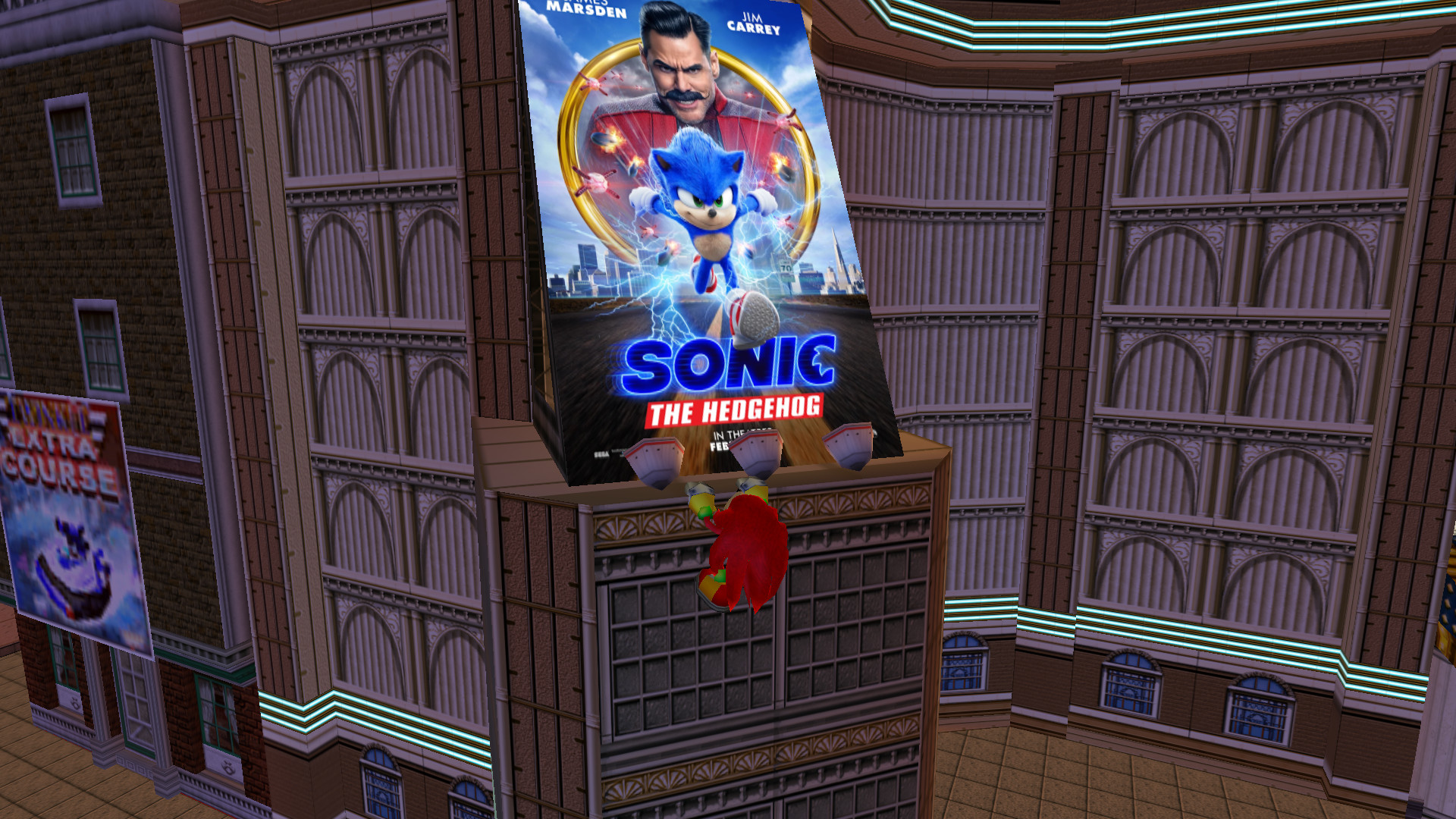 Selectable Sonic Movie 1,2,3 Posters & Knuckles Mod for Sonic Adventure ...