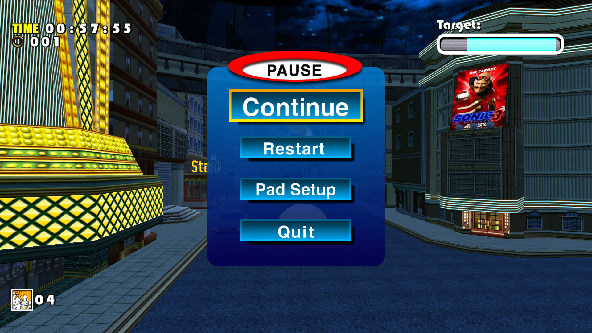 Selectable Sonic Movie 1,2,3 Posters & Knuckles Mod for Sonic Adventure ...