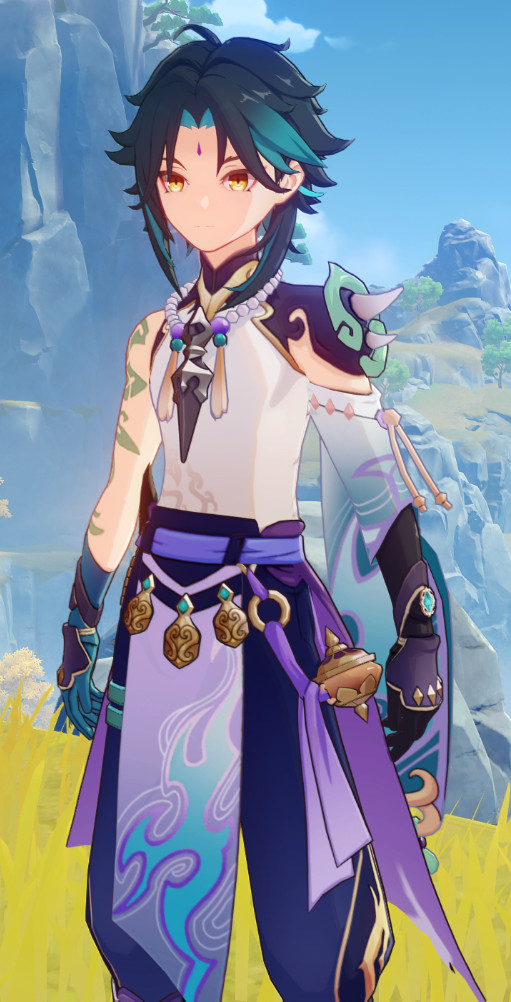 Super Simple Xiao Recolor Mod for Genshin Impact | GI Mods