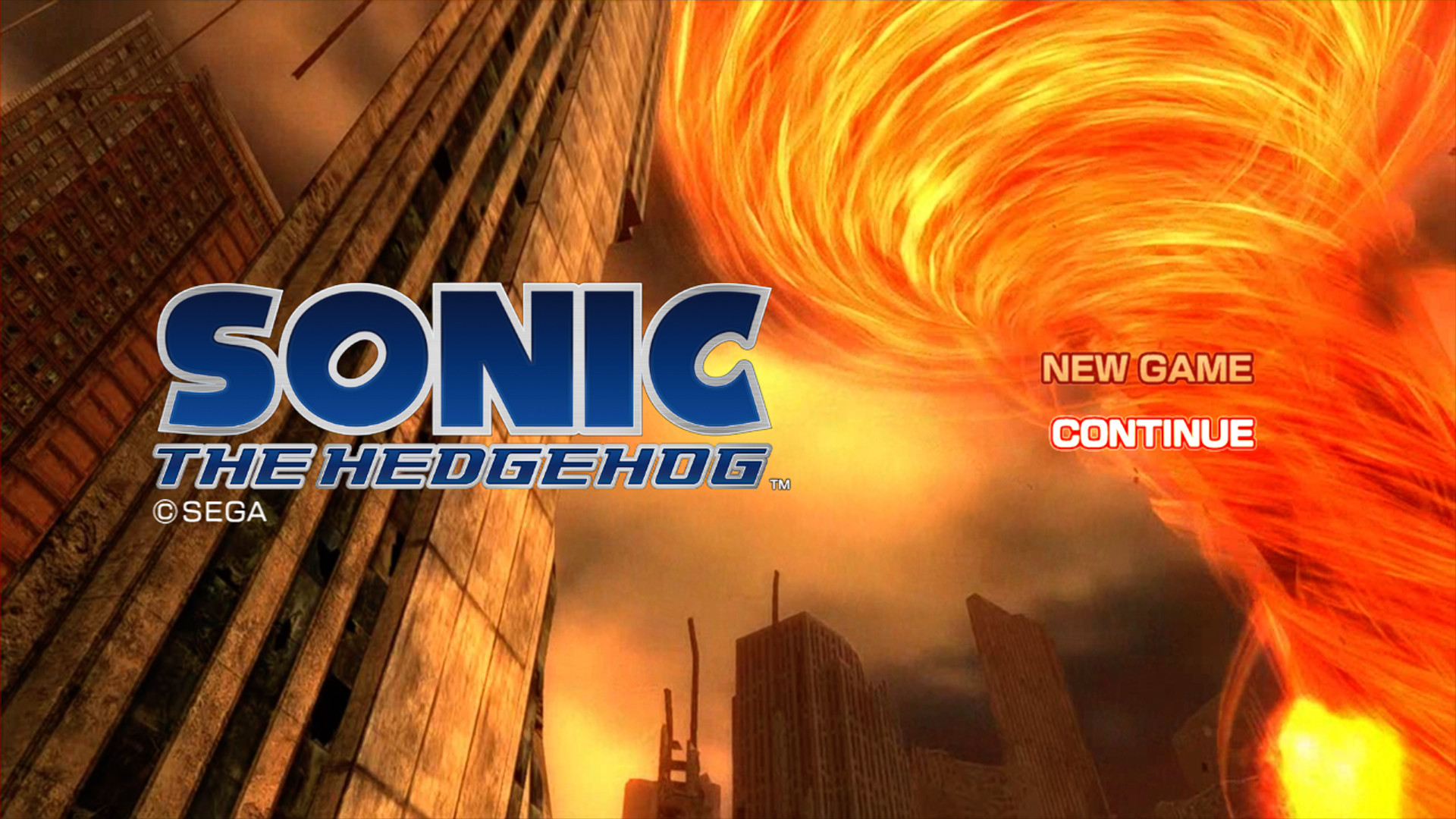 Title Screen + Mod for Sonic the Hedgehog (2006) | Sonic '06 Mods