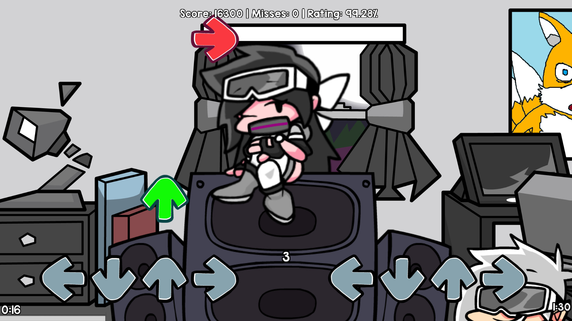 Salty's Sunday Night: High Effort (FANMADE) Mod for Friday Night Funkin ...