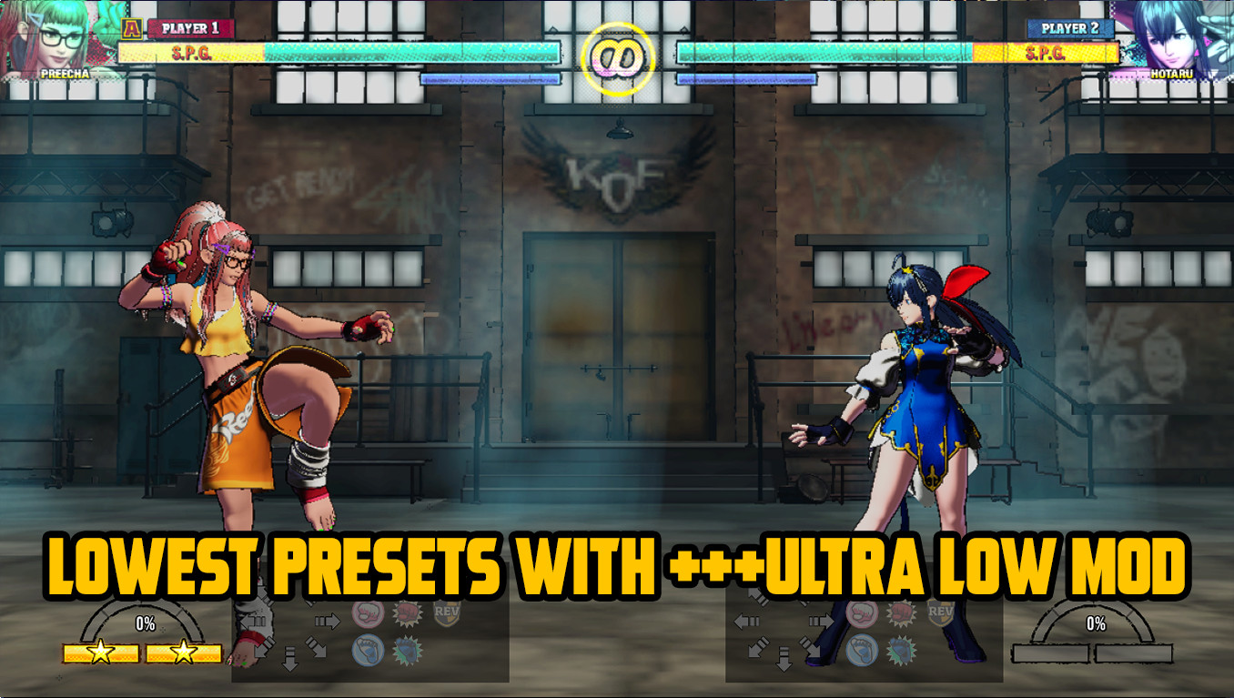 FPS BOOST ULTRA LOW CONFIG TWEAK |Fatal Fury CotW Mod for Fatal Fury: City of the Wolves | COTW Mods