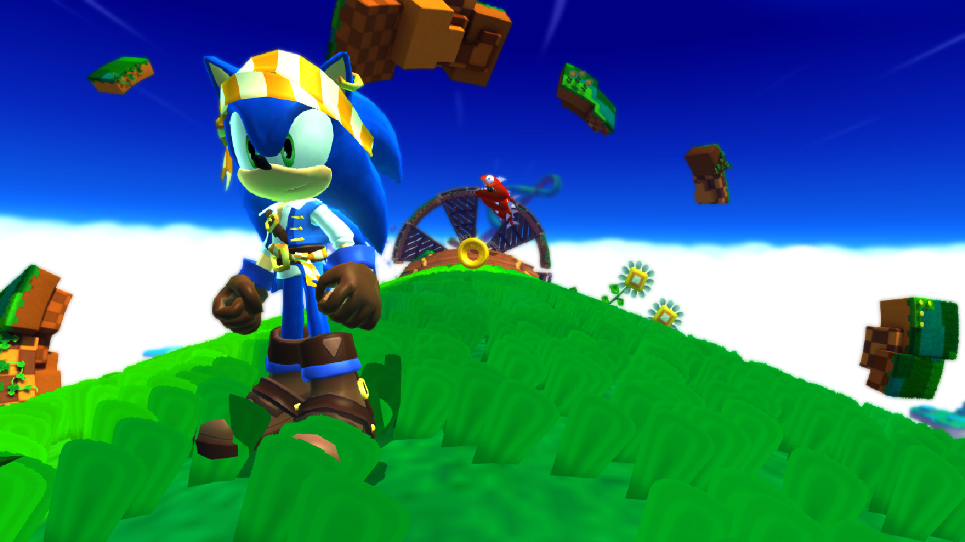 Pirate Sonic Skin Mod for Sonic Lost World | SLW Mods
