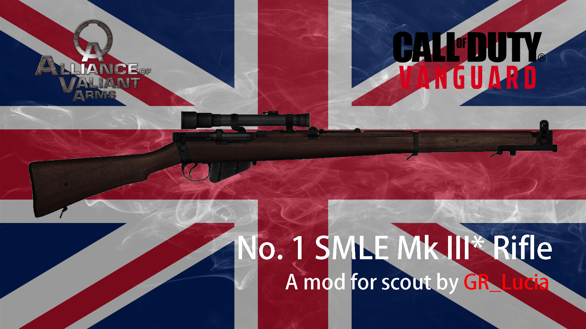 Lee-Enfield No.1 Mk. III* on COD18 Animation Mod for Counter-Strike 1.6 | CS1.6 Mods