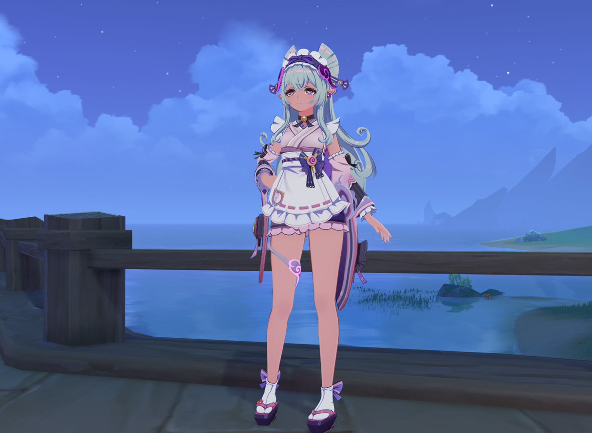 Cloud Nine Mizuki Mod for Genshin Impact | GI Mods