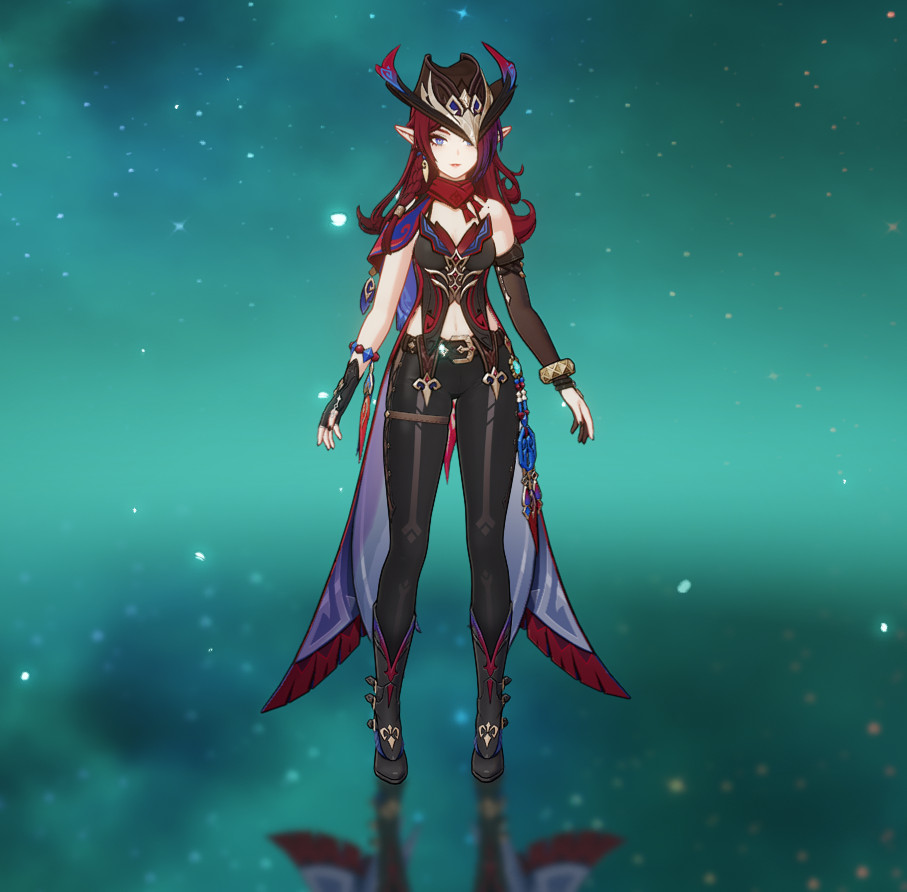 chasca with pants + other edits Mod for Genshin Impact | GI Mods