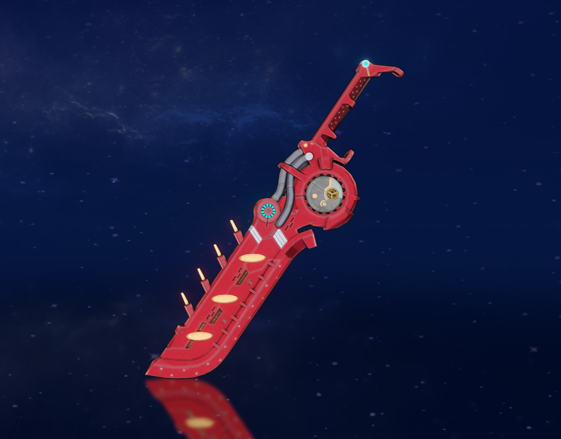 Monado Replica EX over Wolf's Gravestone Mod for Genshin Impact | GI Mods