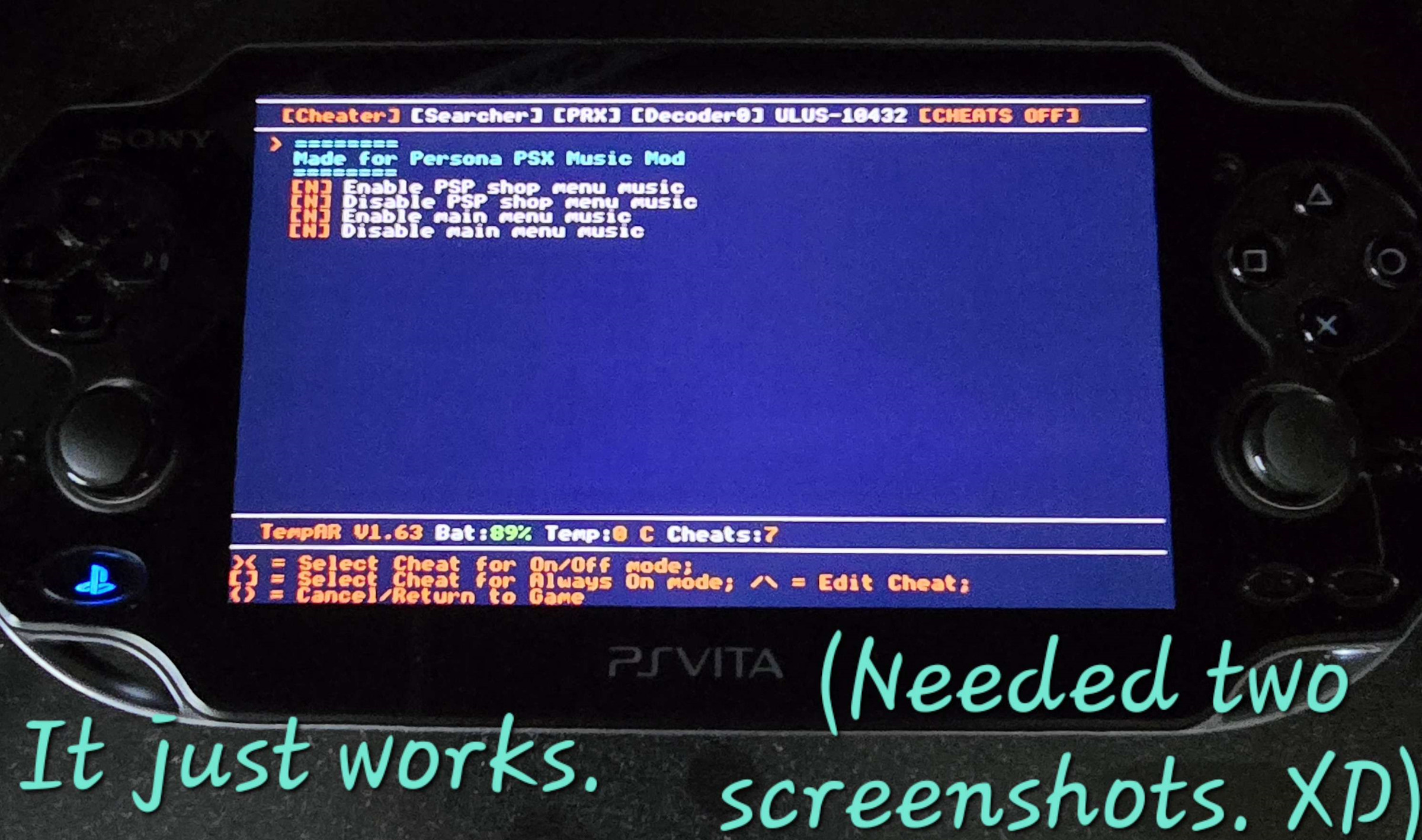 PS Store to UMD Dump Patch for Music Restoration Mod for Shin Megami ...