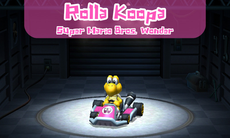 Rolla Koopa (Mario Bros. Wonder) Mod for Mario Kart 7 | MK7 Mods