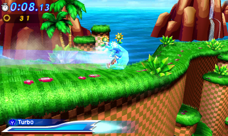 Turquise hill zone en Sonic generations 3ds Mod for Sonic Generations ...