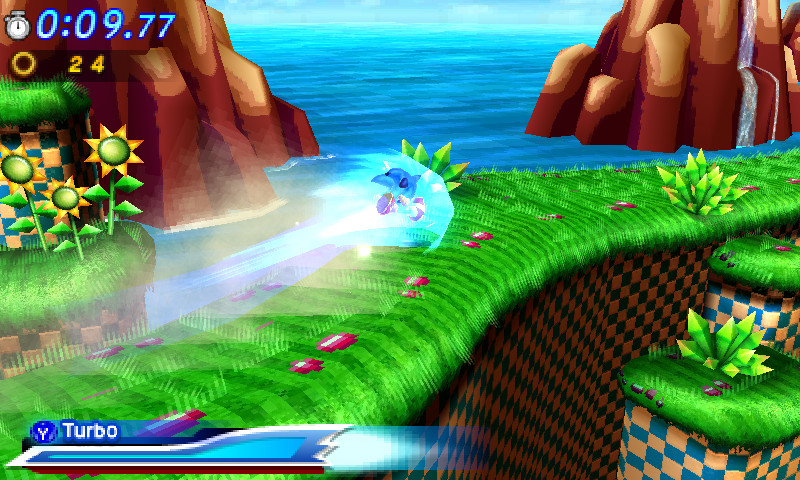 Turquise hill zone en Sonic generations 3ds Mod for Sonic Generations ...