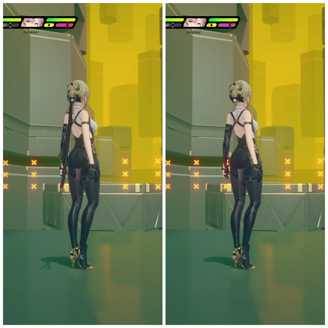 Evelyn chest + hair edit Mod for Zenless Zone Zero | ZZZ Mods