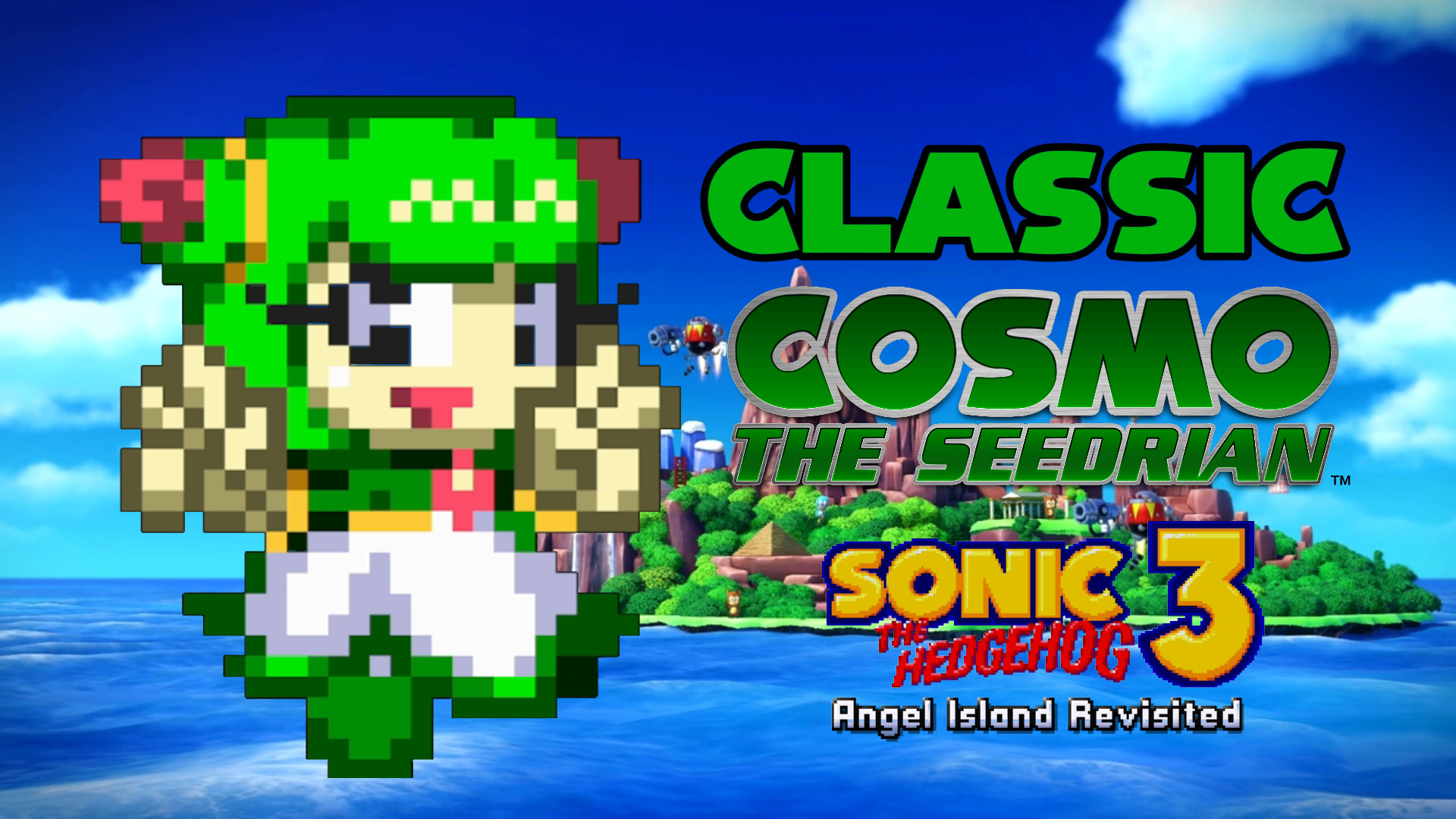 Classic Cosmo The Seedrian Mod for Sonic 3 A.I.R. | S3AIR Mods