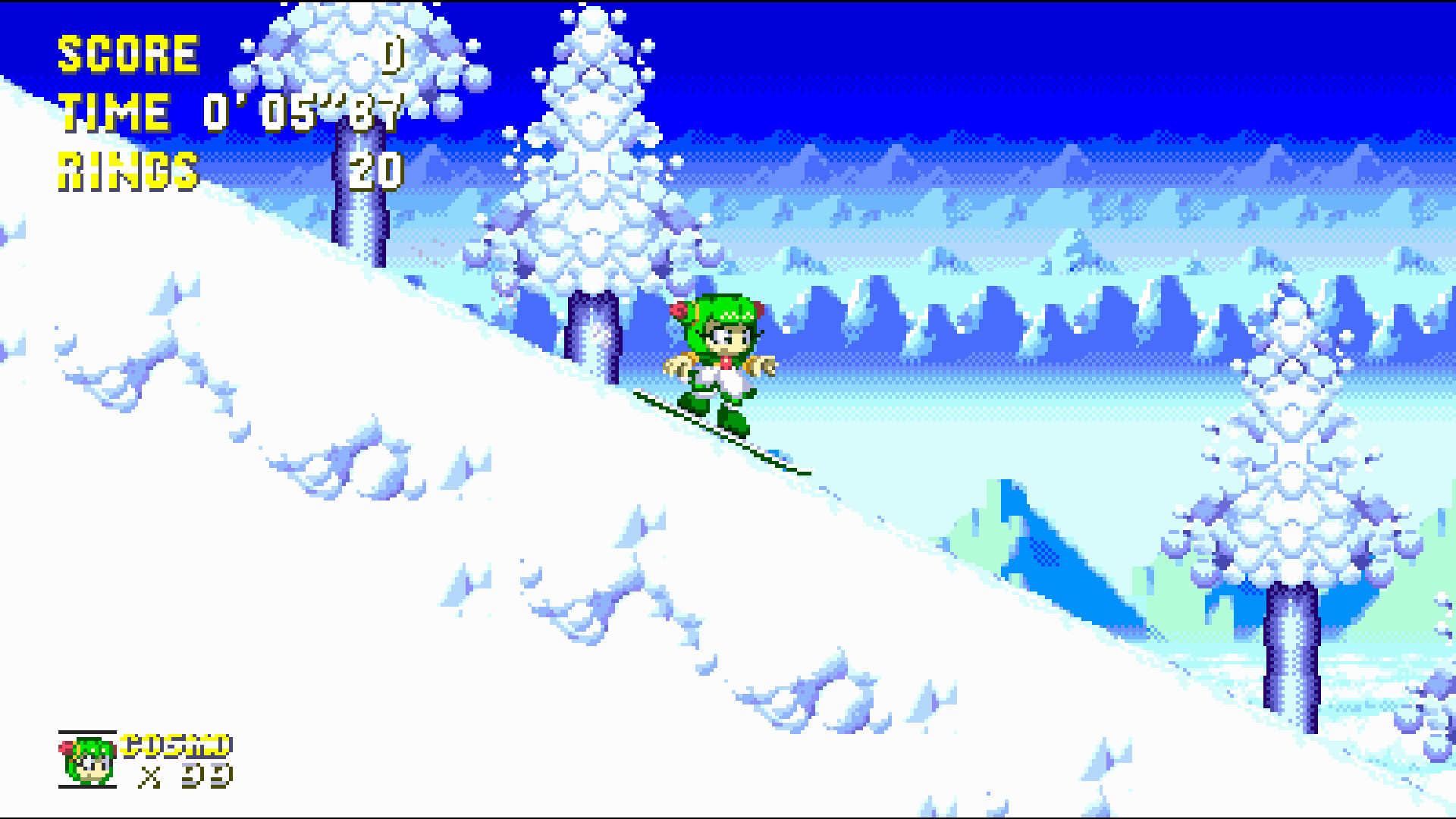 Classic Cosmo The Seedrian Mod for Sonic 3 A.I.R. | S3AIR Mods