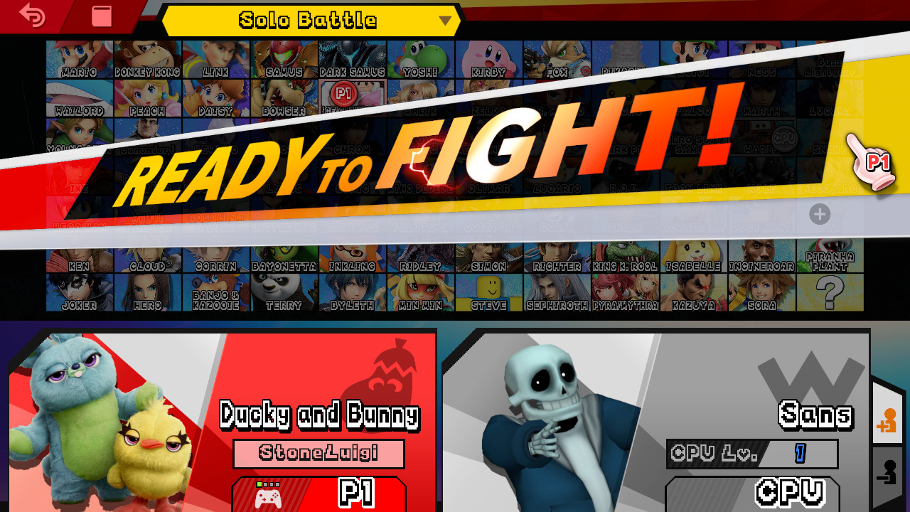 Ducky and Bunny Mod for Super Smash Bros. Ultimate | SSBU Mods