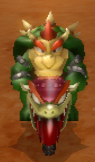 Jack Black colored Bowser Mod for Mario Kart Wii | MKWii Mods