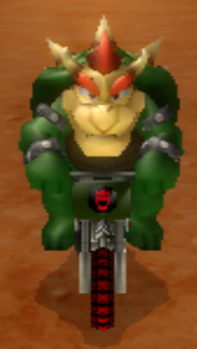 Jack Black colored Bowser Mod for Mario Kart Wii | MKWii Mods