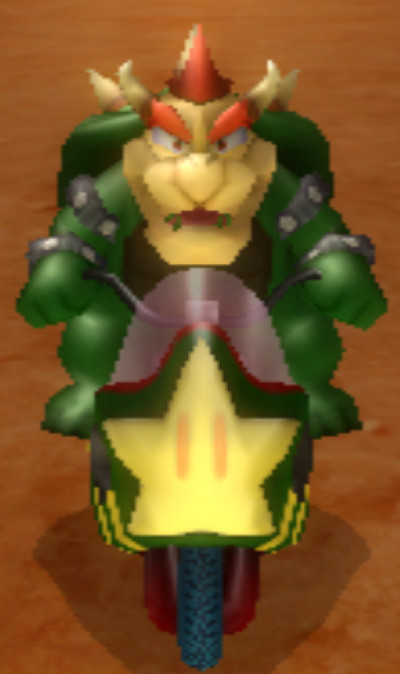 Jack Black colored Bowser Mod for Mario Kart Wii | MKWii Mods
