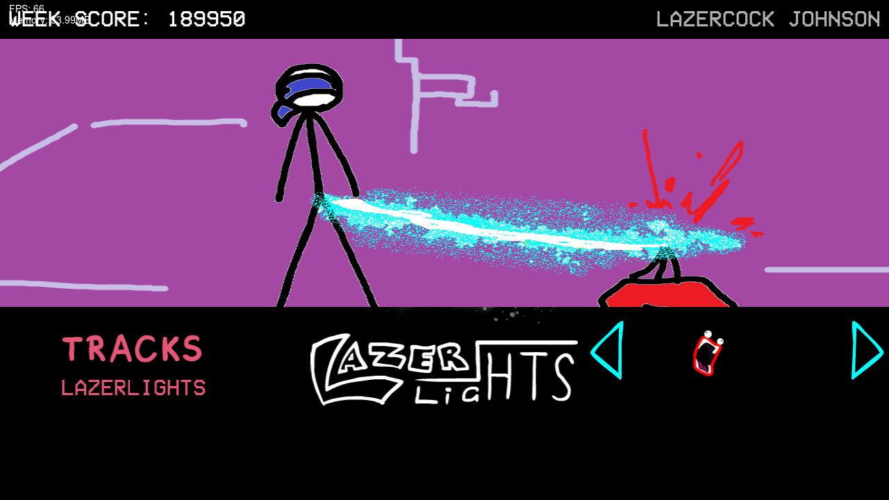 LAZERLIGHTS (ONE-SHOT) Mod for Friday Night Funkin' | FNF Mods