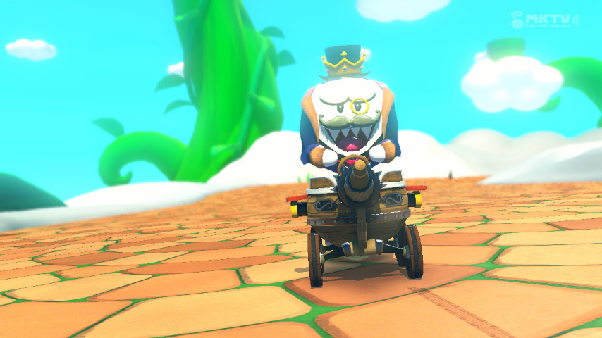 Aristocrat King Boo from Mario kart World Mod for Mario Kart 8 | MK8 Mods