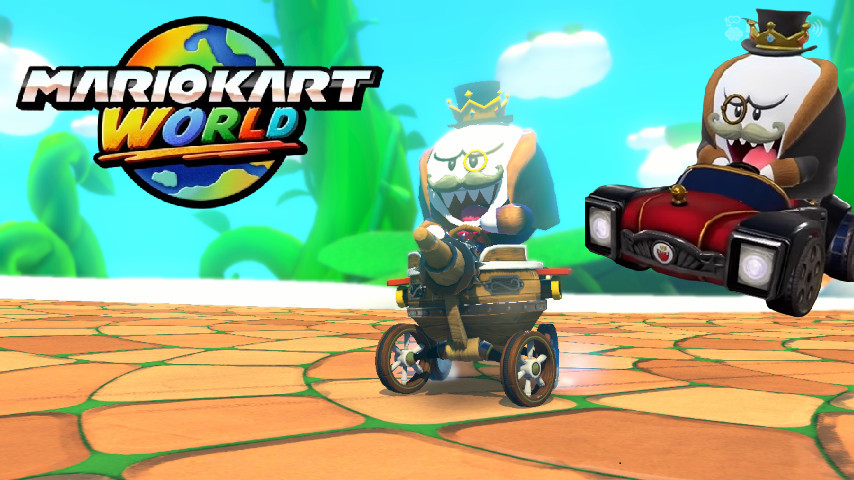 Aristocrat King Boo from Mario kart World Mod for Mario Kart 8 | MK8 Mods