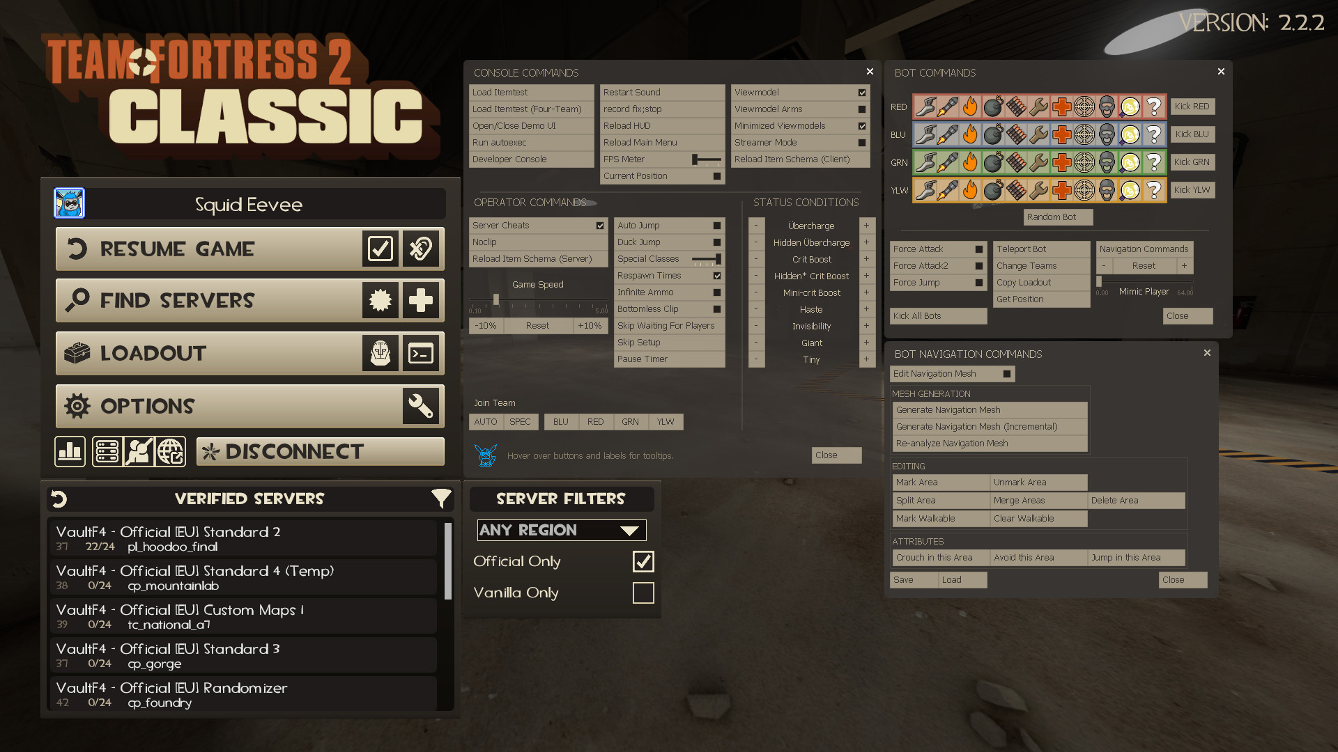 Console Command Windows Mod for Team Fortress 2 Classic | TF2Classic Mods