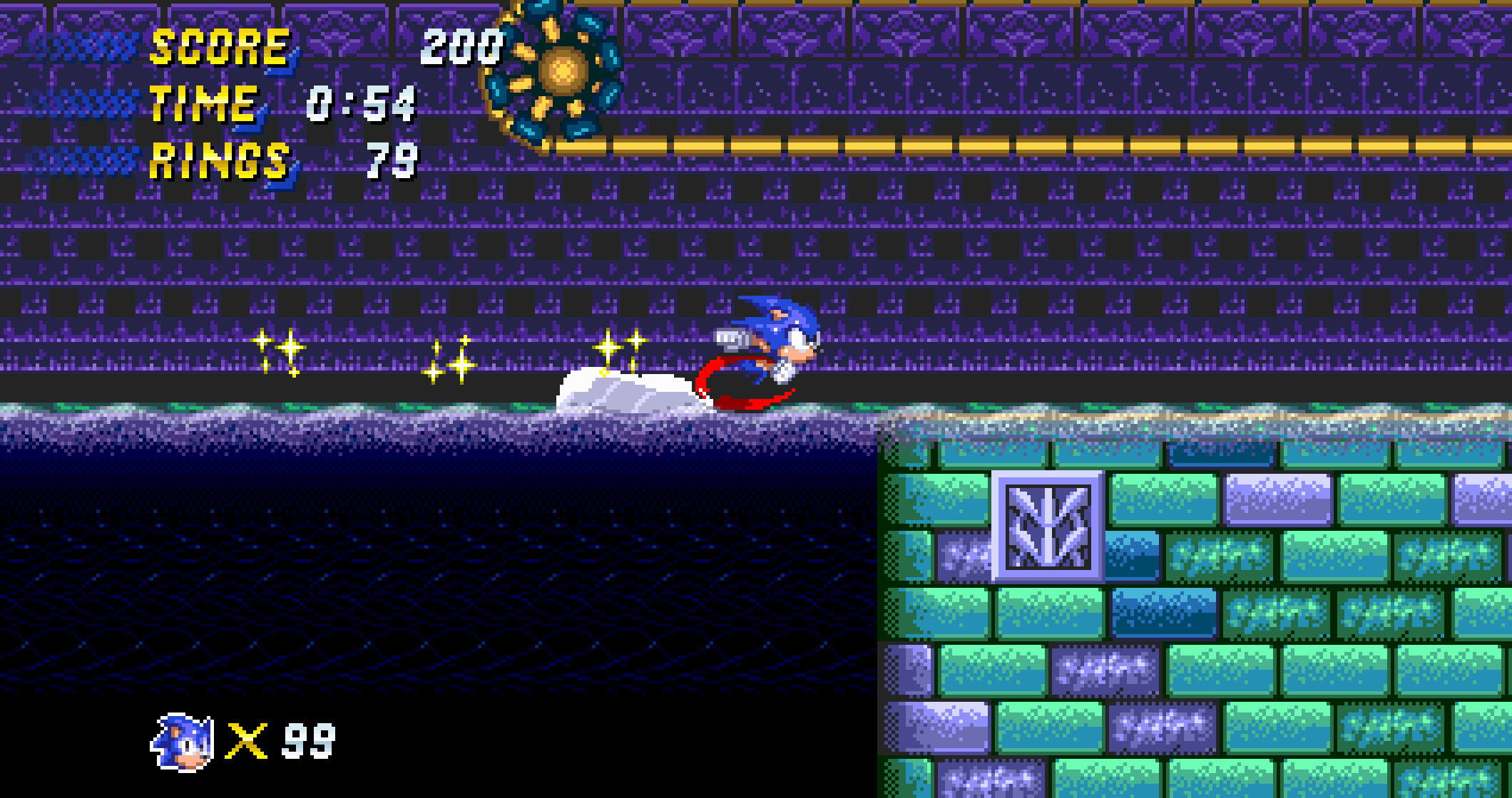 "Sonic 2 HD" HUD Mod for Sonic 3 A.I.R. | S3AIR Mods