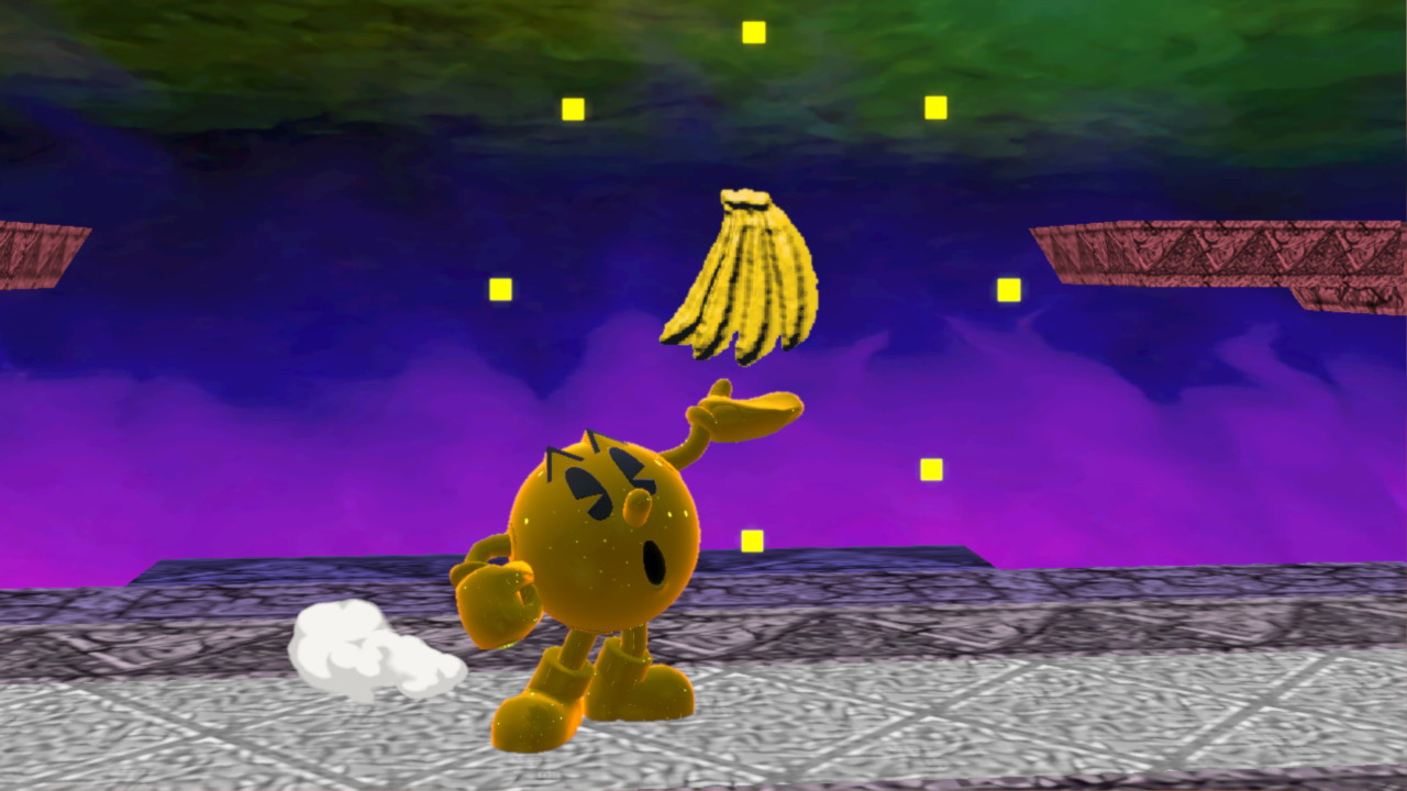 Steel & Golden Pac-Man Mod for Super Smash Bros. Ultimate | SSBU Mods
