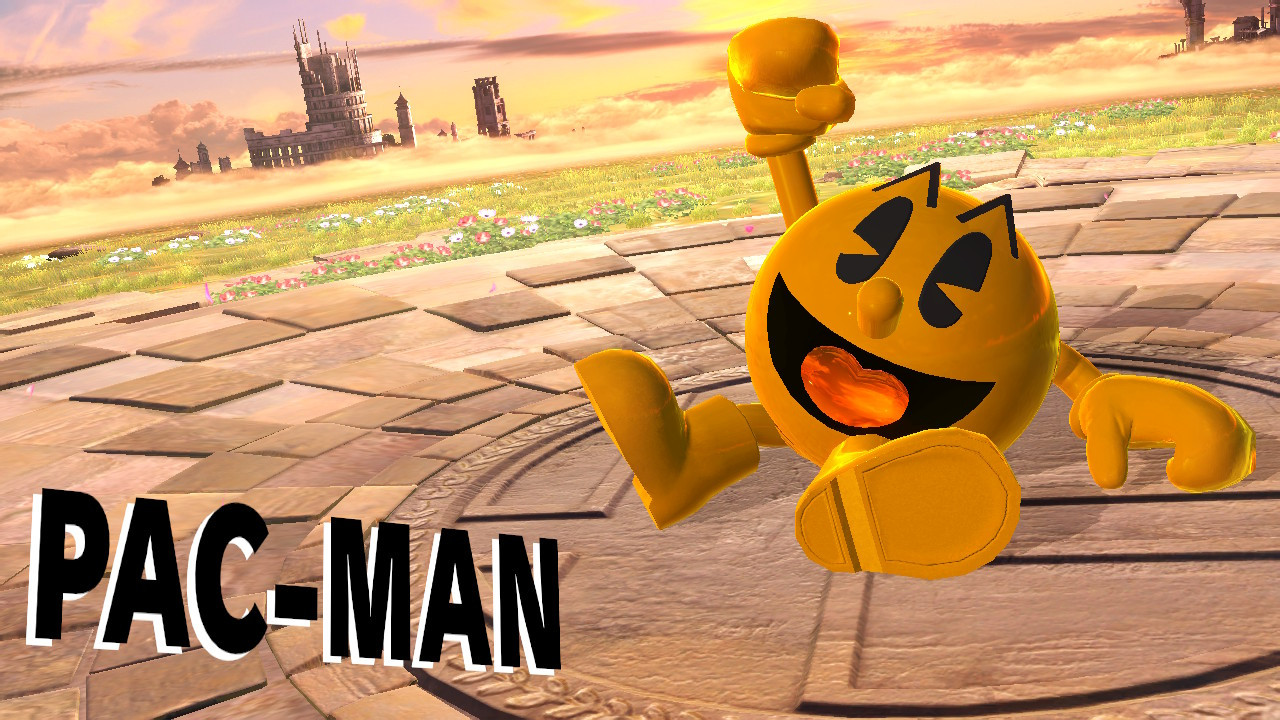 Steel & Golden Pac-Man Mod for Super Smash Bros. Ultimate | SSBU Mods