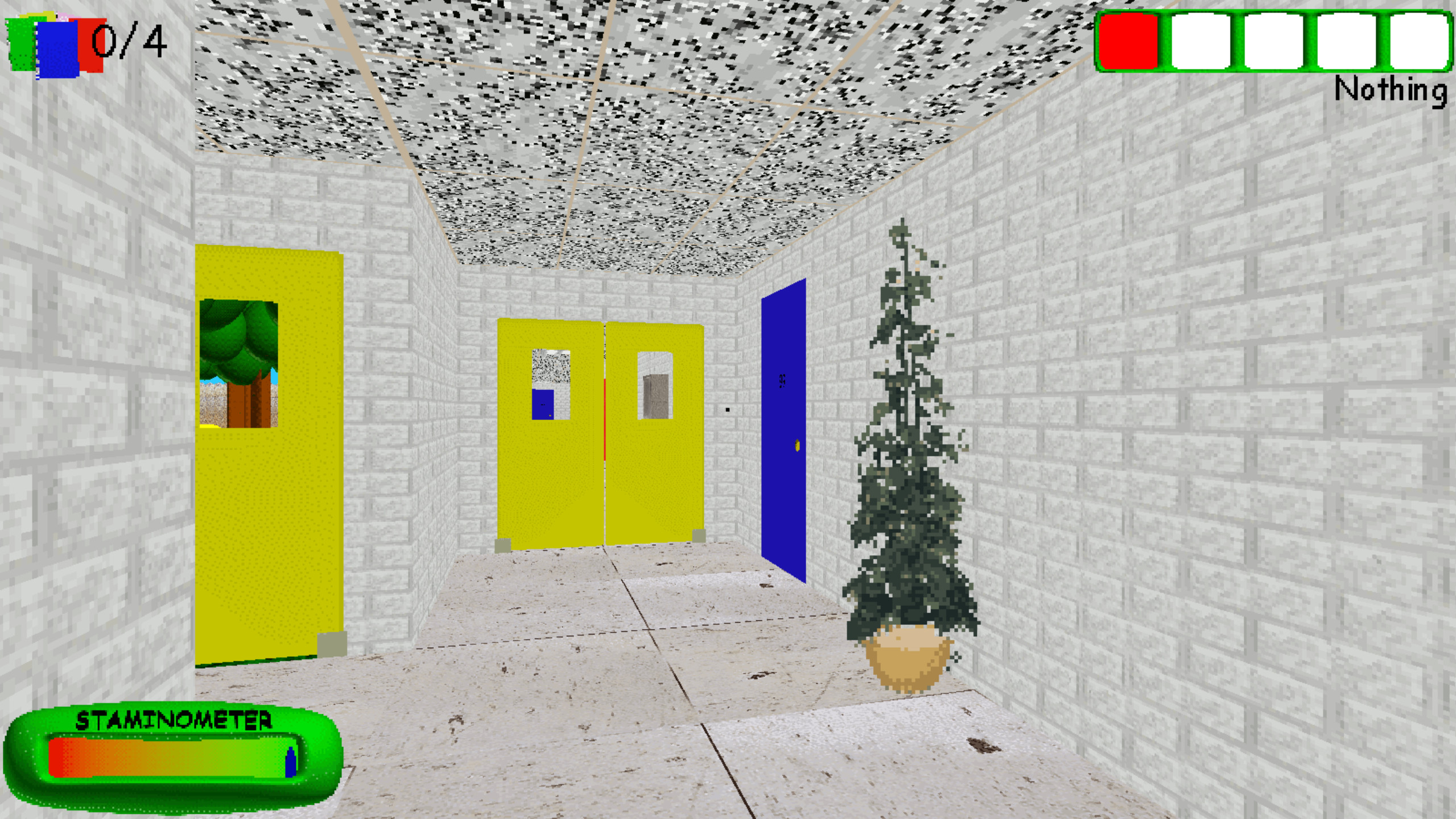 Easy Eyes (Less Eyestrain Pack) Mod for Baldi's Basics | Baldi Mods