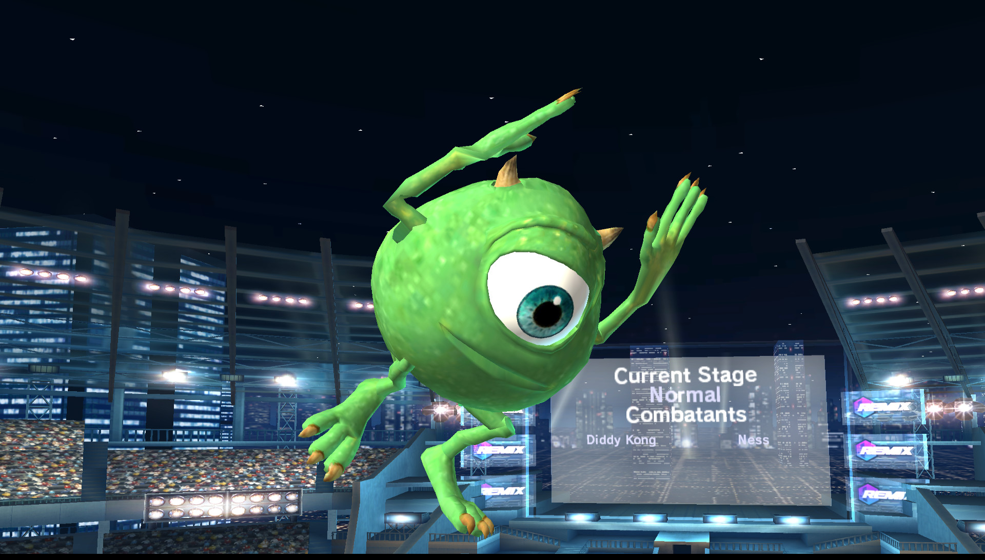 Mike Wazowski Mod for Super Smash Bros. Brawl | Brawl Mods