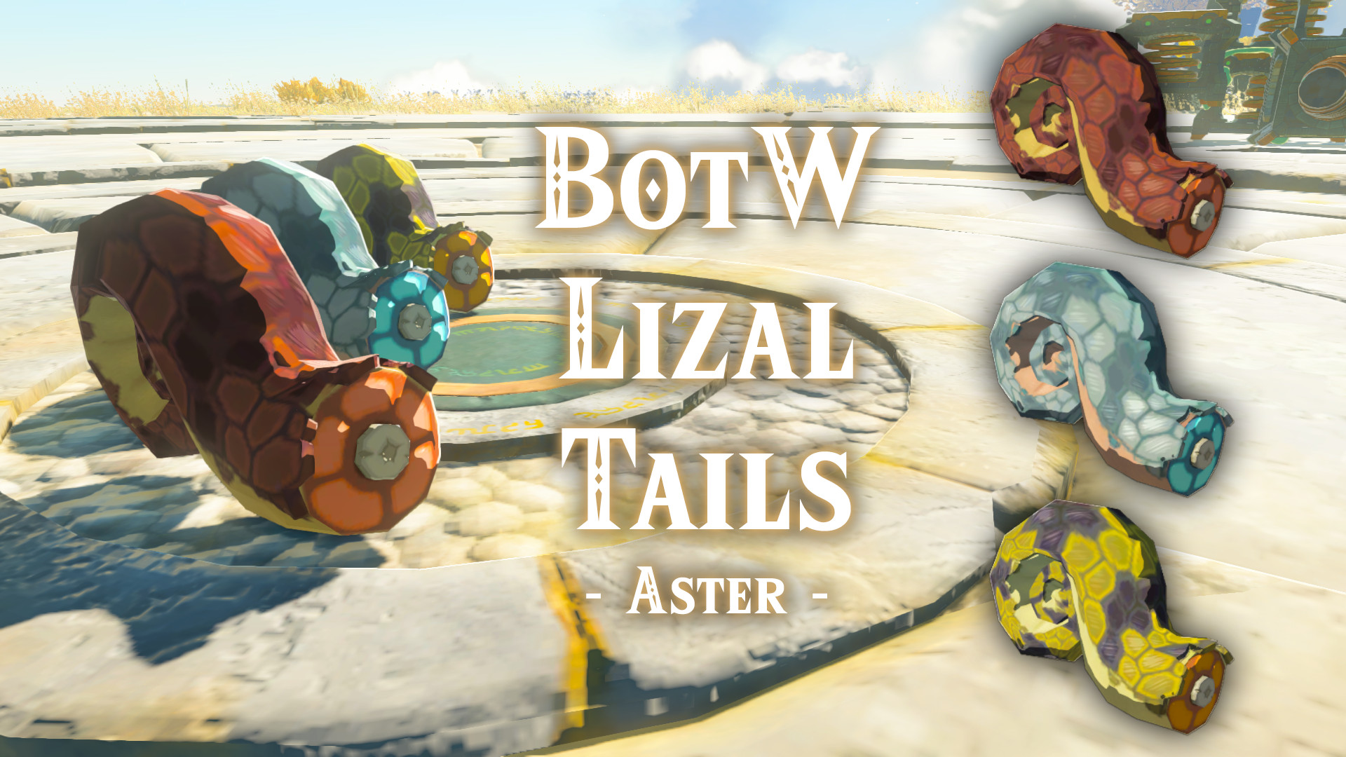 Breath of the Wild Lizalfos Tails Mod for The Legend of Zelda: Tears of ...