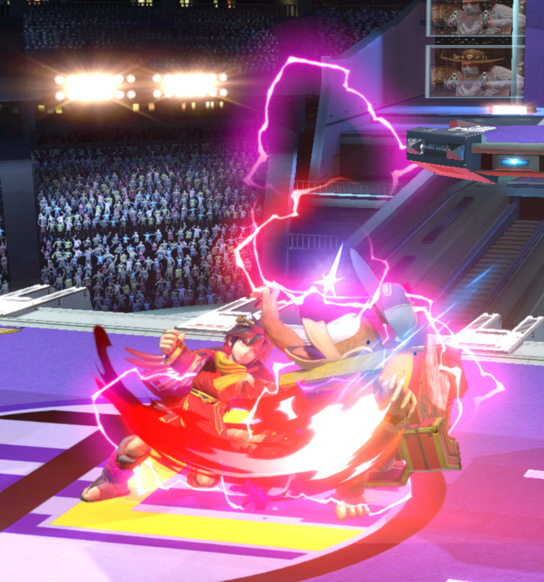 ARK Dark Pit (fire recolor + effects) Mod for Super Smash Bros ...