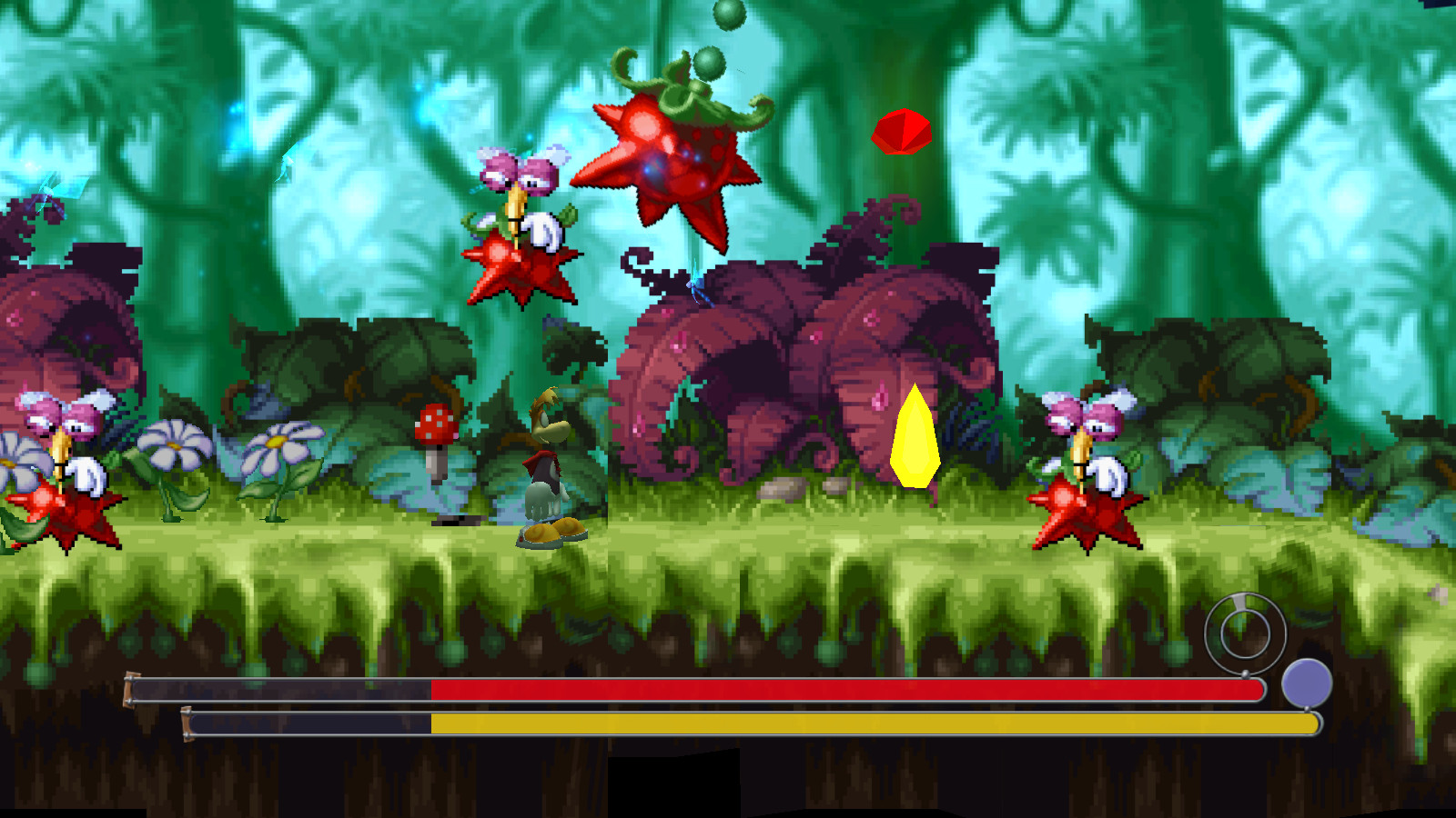 2D Madness Sprite Upscale Mod for Rayman 3: Hoodlum Havoc | Rayman 3 Mods