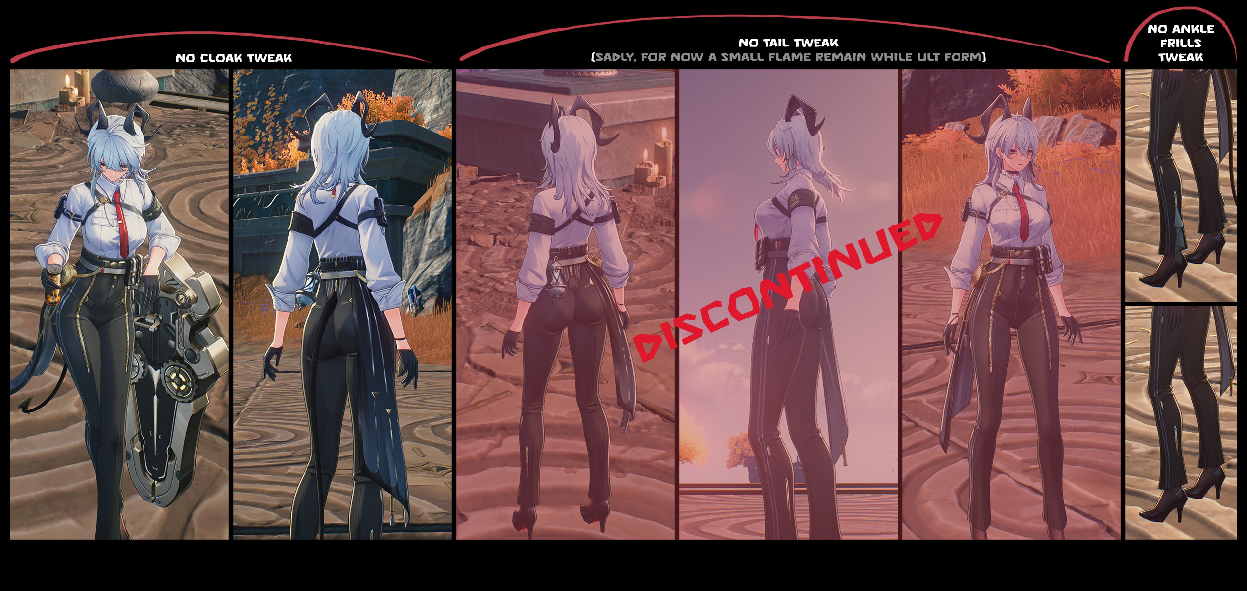 Zani Tweaks (No cloak, No tail, etc.) Mod for Wuthering Waves | WuWa Mods