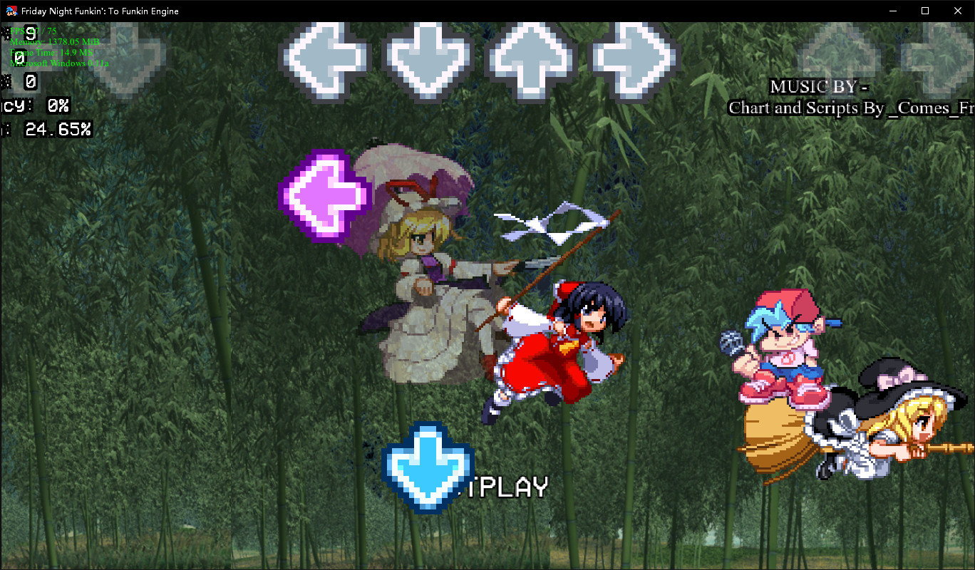 TouHou Funkin [THF] Mod for Friday Night Funkin' | FNF Mods